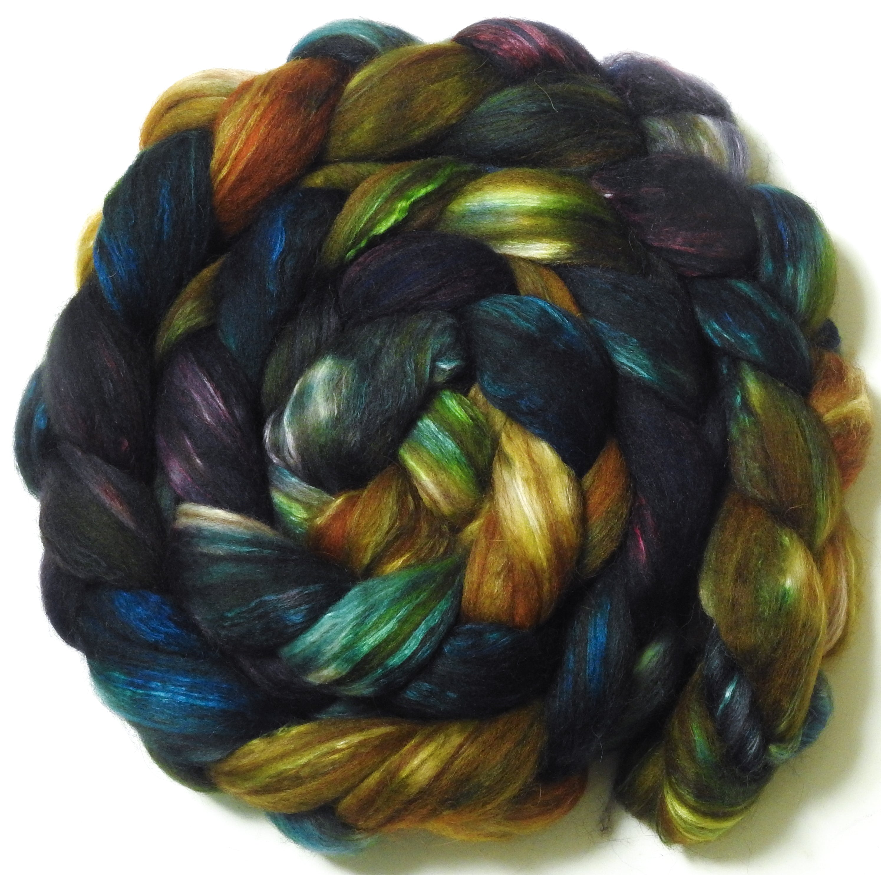 Dime a Dozen (5.8 oz) 18.5 mic merino/ camel/ brown alpaca/ mulberry s ...